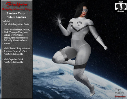 Second Life Marketplace - Lantern Corps - White (Life)